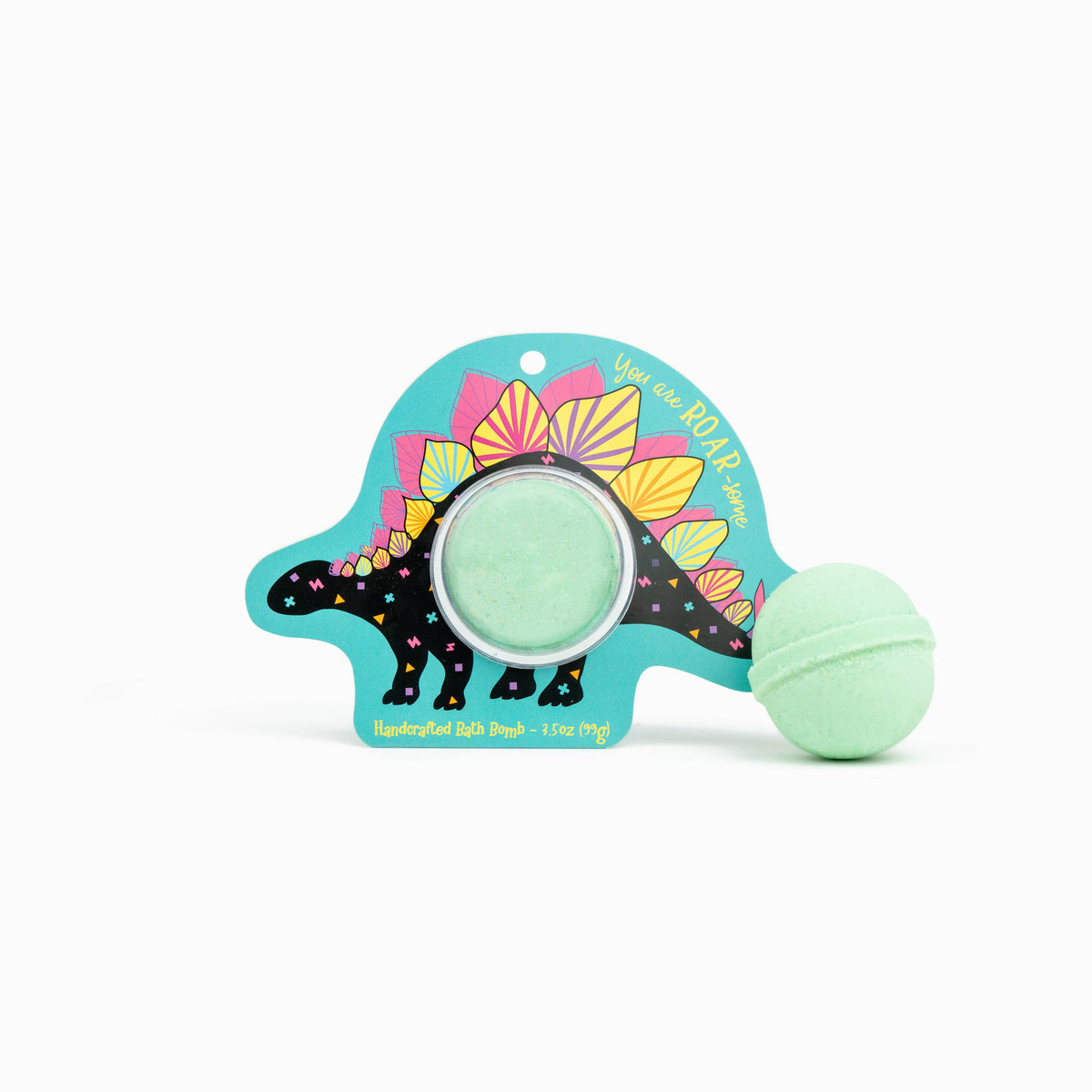 Stegosaurus Dinosaur Clamshell Bath Bomb – EVIE + OAK